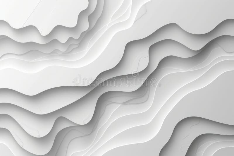 A Simple White Background with Subtle Wavy Lines. Perfect for Various ...