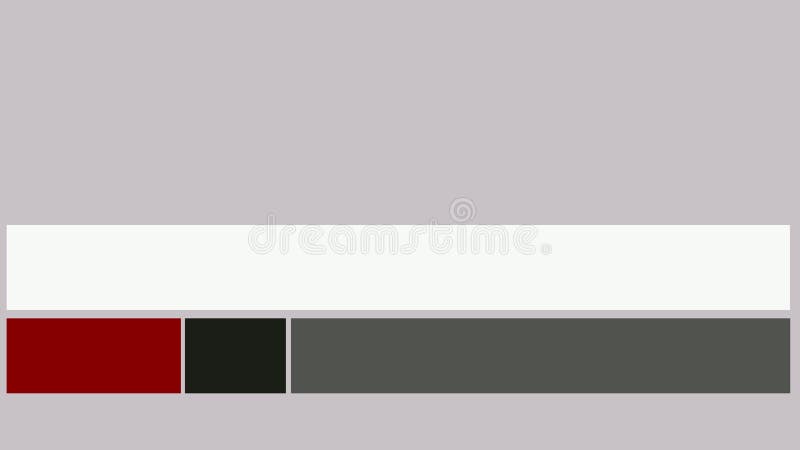Simple White Black and Red Colored Rectangular Lower Third Title ...