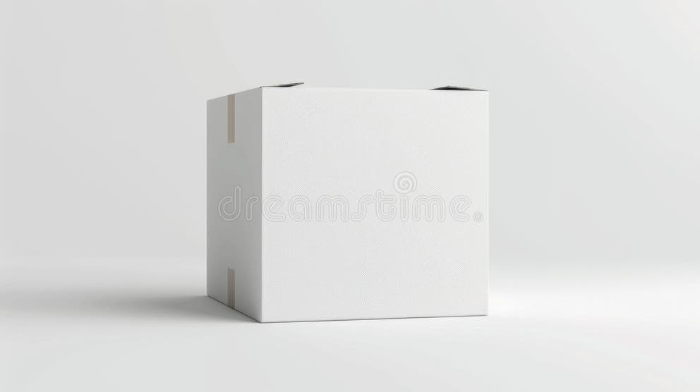 Simple White Box on a Flat Surface, Versatile for Various Projects ...