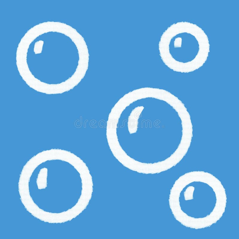 Blue Background with Blue and Purple Border Stock Illustration ...