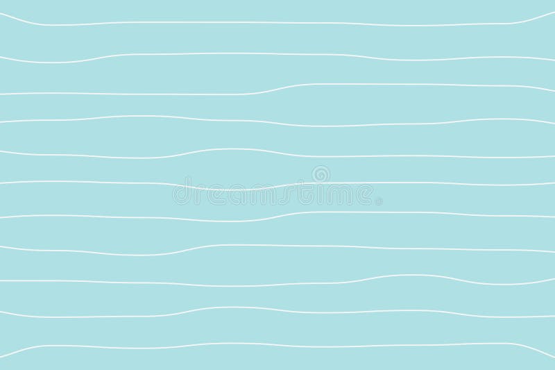 Simple White Horizontal Line Pattern Background in Doodle Style Stock ...