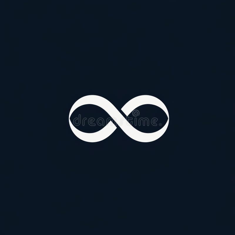 White Infinity Symbol Stock Illustrations – 17,186 White Infinity ...