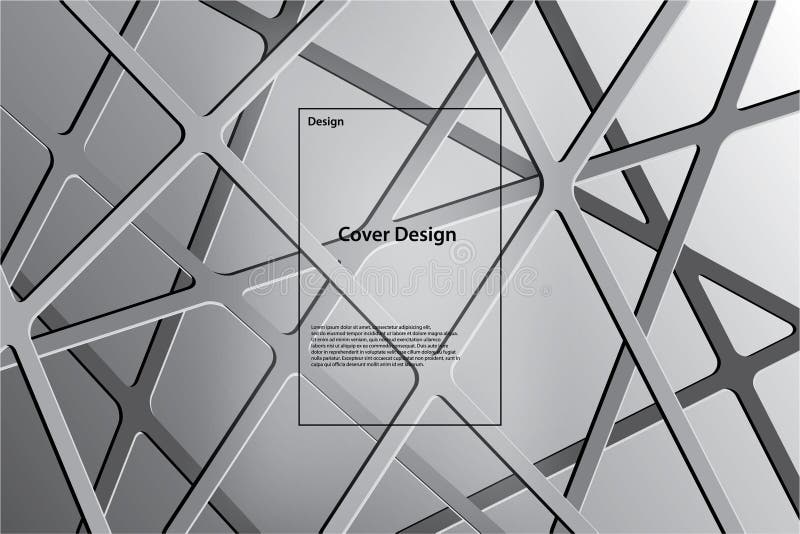 Simple White Line Background. Vector Illustration. EPS 10 Stock Vector ...