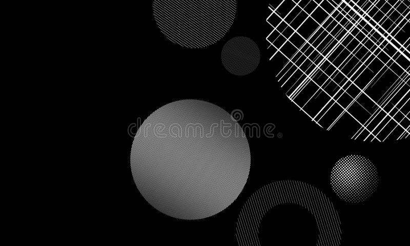 Simple White Line Black Abstract Background for Presentation Design ...