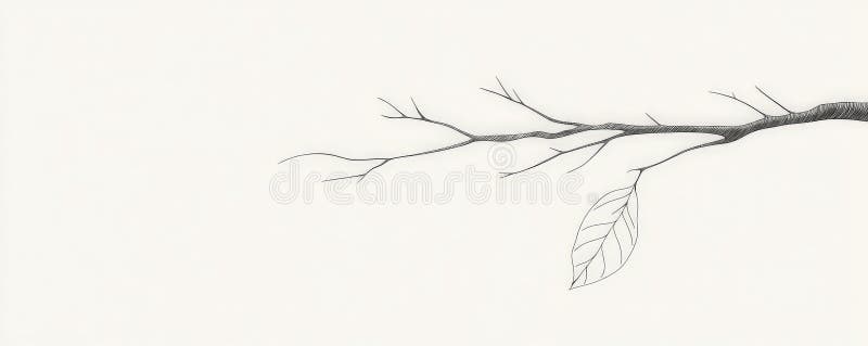 Simple Tree Branch Drawing