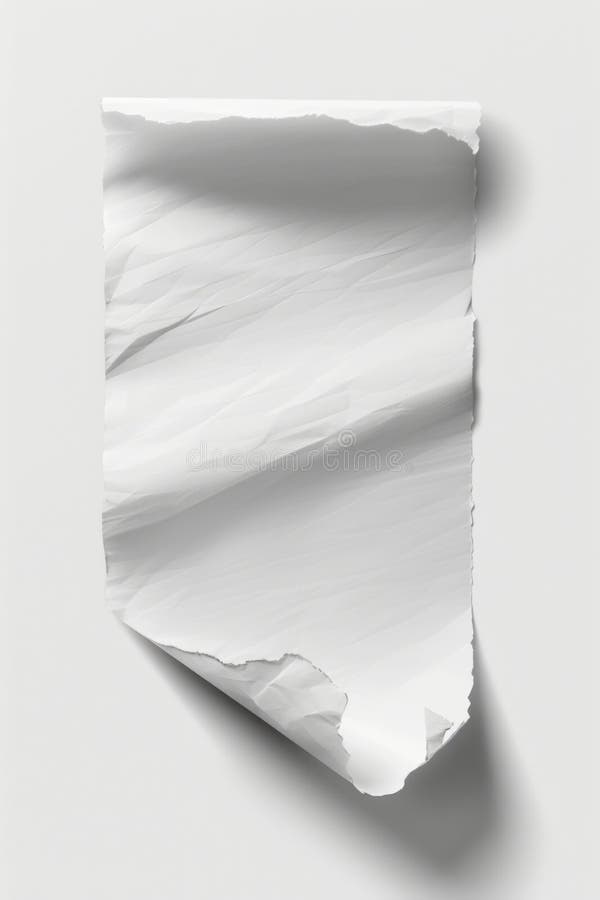 Simple White Paper on Plain Surface, Versatile for Various Projects ...