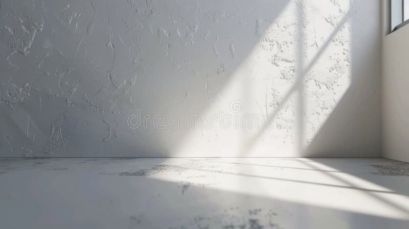 A Simple White Room with a Window, Suitable for Various Design Concepts ...