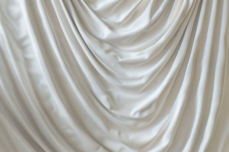 Simple White Soft Velvet Drapery Texture Stock Photo - Image of wave ...