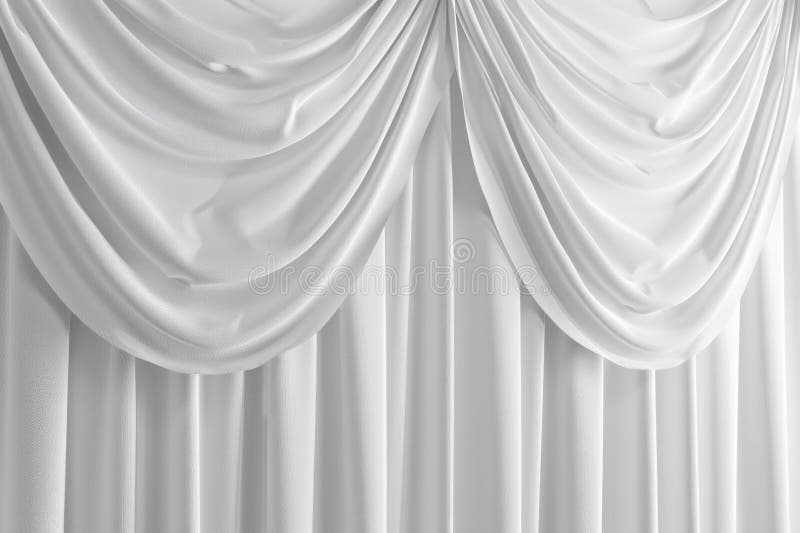 Simple White Soft Velvet Drapery Texture Stock Image - Image of surface ...