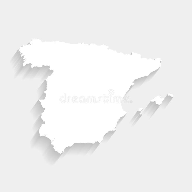 Spain Gray Political Map Stock Illustrations – 390 Spain Gray Political ...