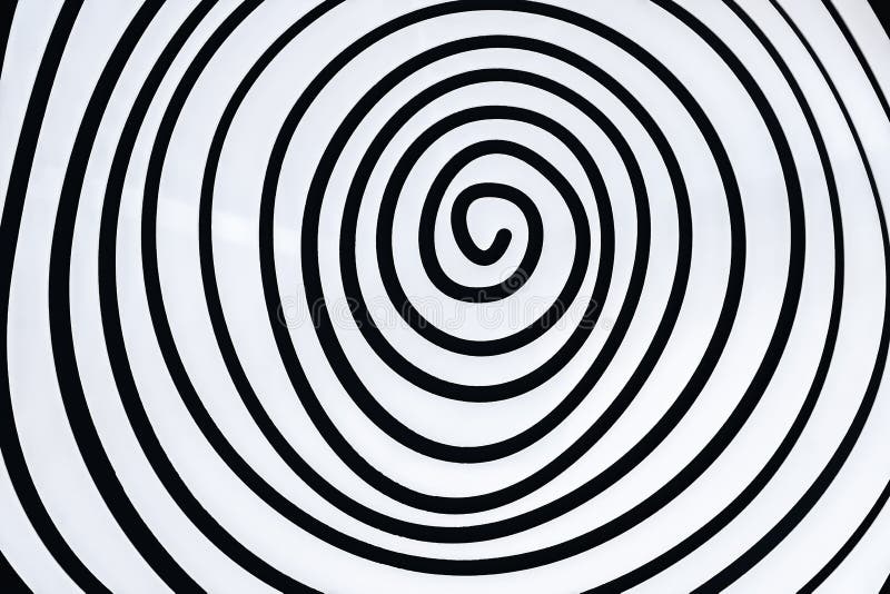 Simple white spiral stock photo. Image of black, form - 141687704