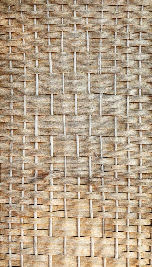 Simple Wicker Pattern. Rustic Texture Background. Close Up. Vertical ...