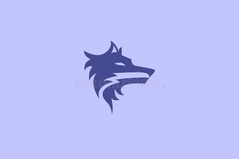 Minimalist Wolf Head Logo Stock Illustrations – 1,549 Minimalist Wolf ...