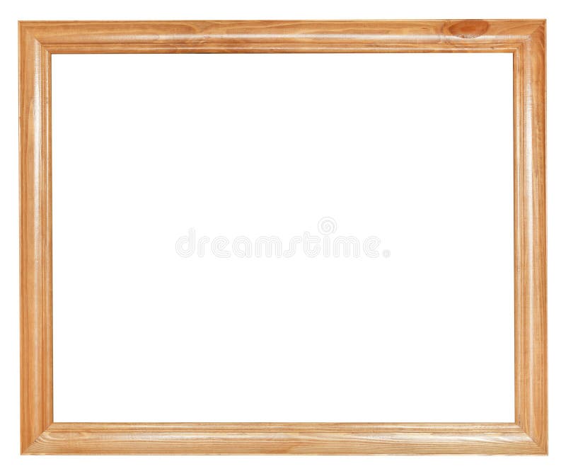 Simple wood picture frame stock image. Image of painting - 39804617