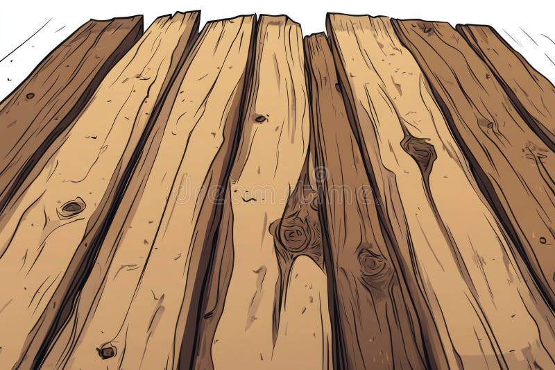 A Simple Wooden Floor with a Clean White Background, Perfect for ...