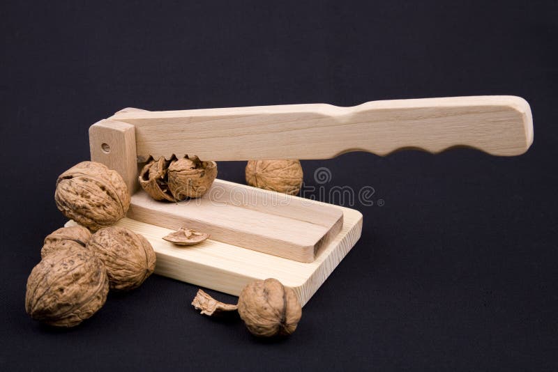 A Simple Wooden Tool: Nutcracker Stock Image - Image of physics, simple ...