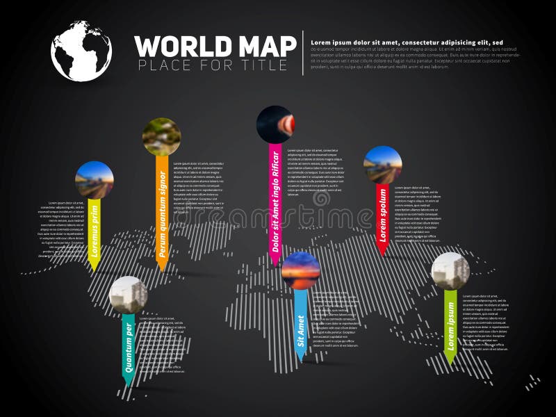 simple world map