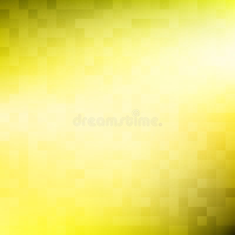 Simple Yellow Background with Gradient Textured by Squares Stock Vector ...