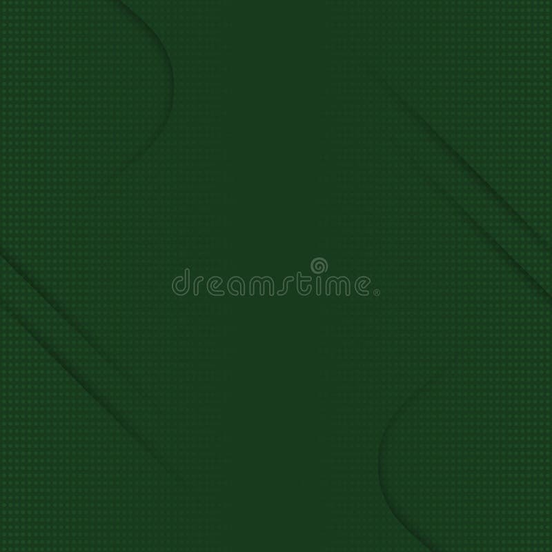 Simple Zigzag Shadow Line with Halftone Background. Stock Vector ...