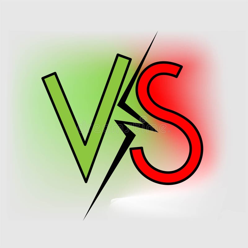 Simples Versus Design De Conceito Design De Banner Vetorial Ilustração ...