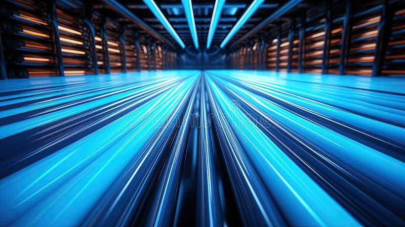 Simplicity in Blue stock illustration. Illustration of modern - 288618668