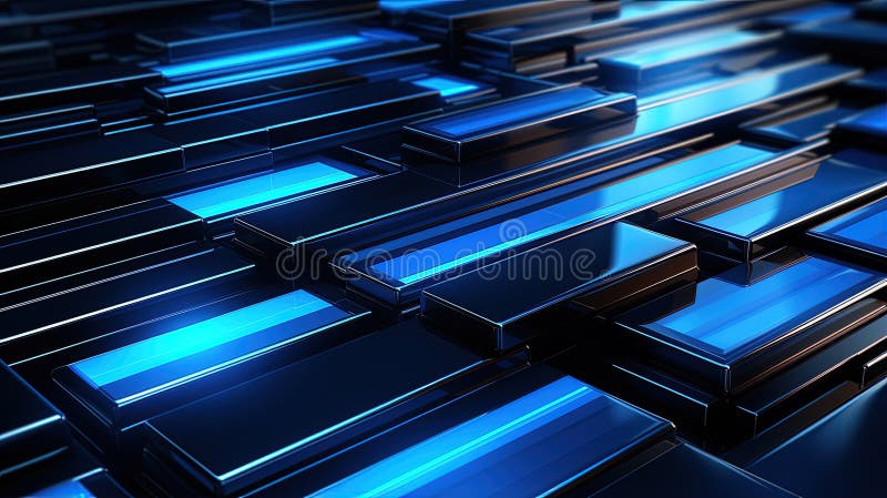 Simplicity in Blue stock illustration. Illustration of lines - 288619064