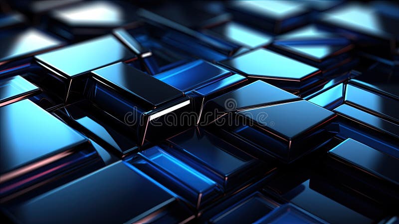 Simplicity in Blue stock illustration. Illustration of graphic - 288619479