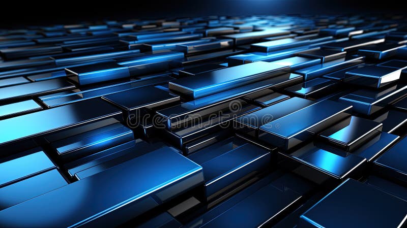 Simplicity in Blue stock illustration. Illustration of modern - 288619825