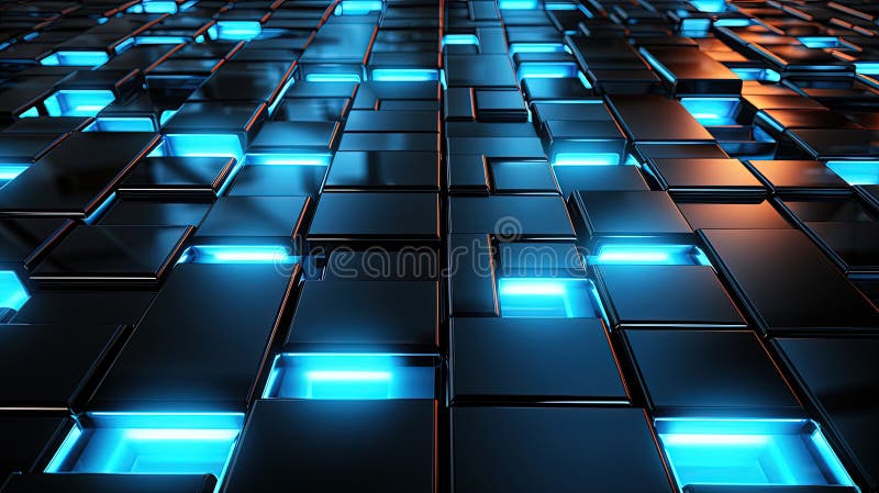 Simplicity in Blue stock illustration. Illustration of background ...