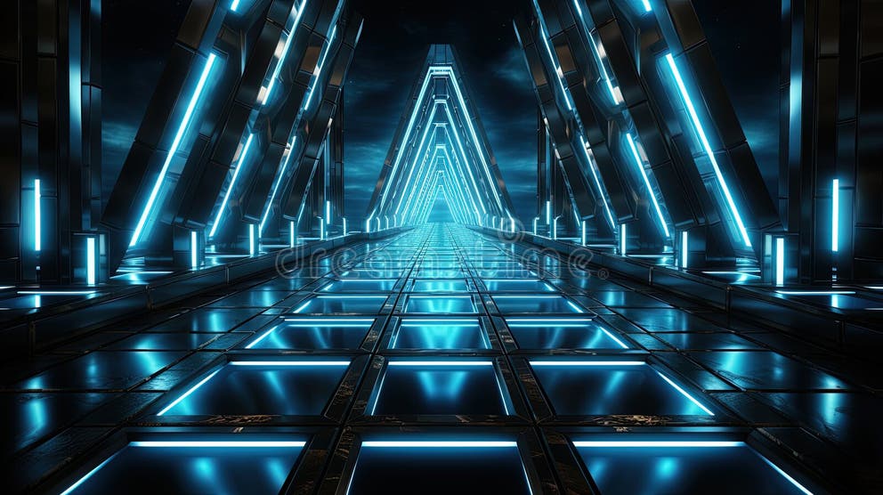 Simplicity in Blue stock illustration. Illustration of modern - 288623557