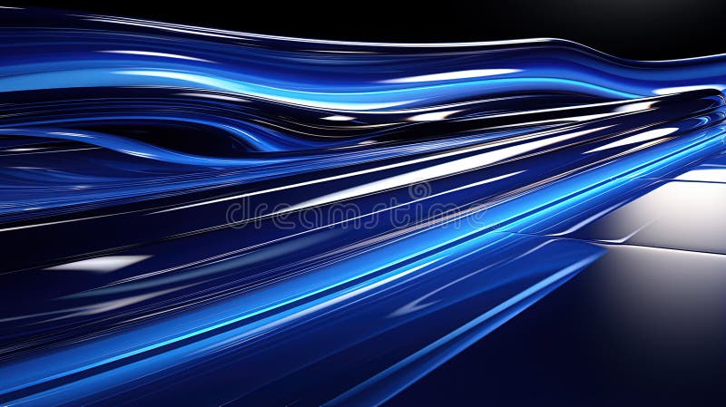 Simplicity in Blue stock illustration. Illustration of modern - 288624461