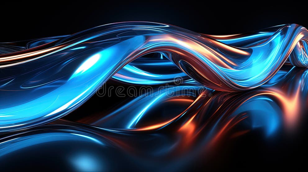 Simplicity in Blue stock illustration. Illustration of background ...