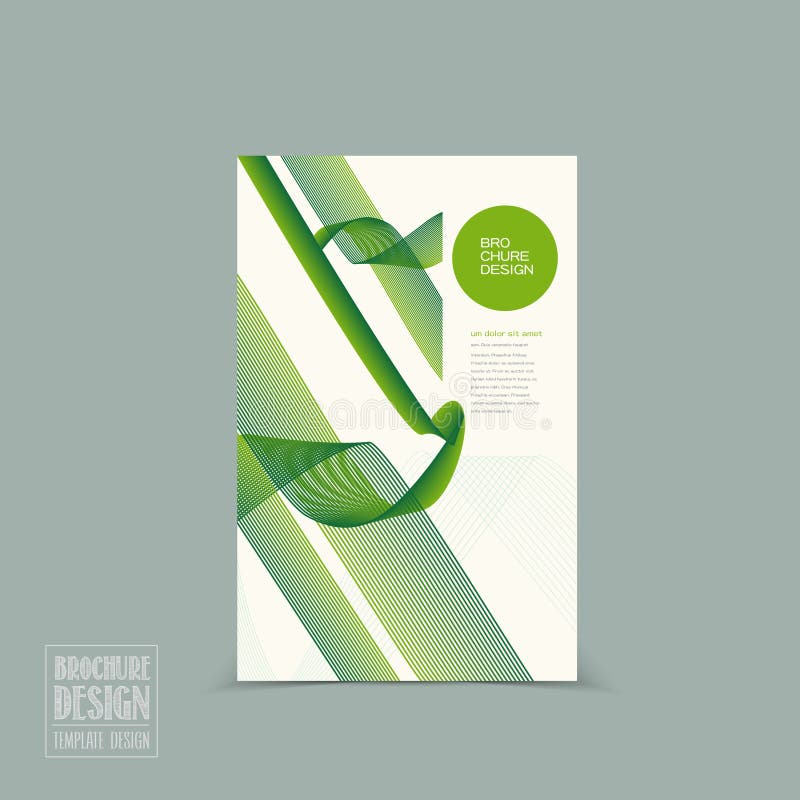 Simplicity Brochure Template Design Stock Vector - Illustration of ...