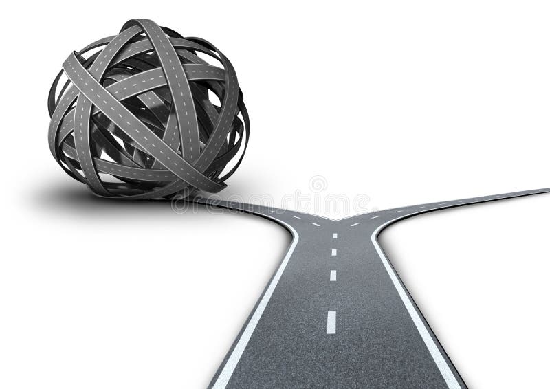 Simplicity or Complexity stock image. Image of choosing - 355290335