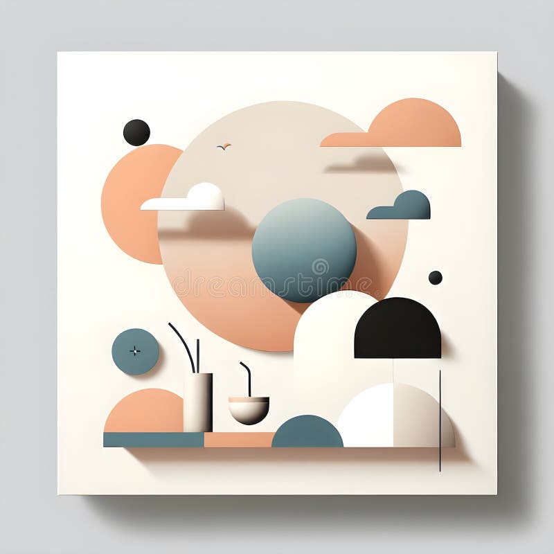 Simplicity in Design: Minimalist Social Media Post Graphics Eps 8 Stock ...