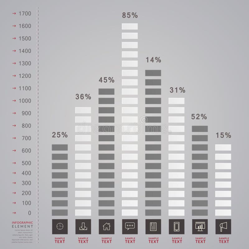 Simplicity Infographic Template Stock Vector - Illustration of ...