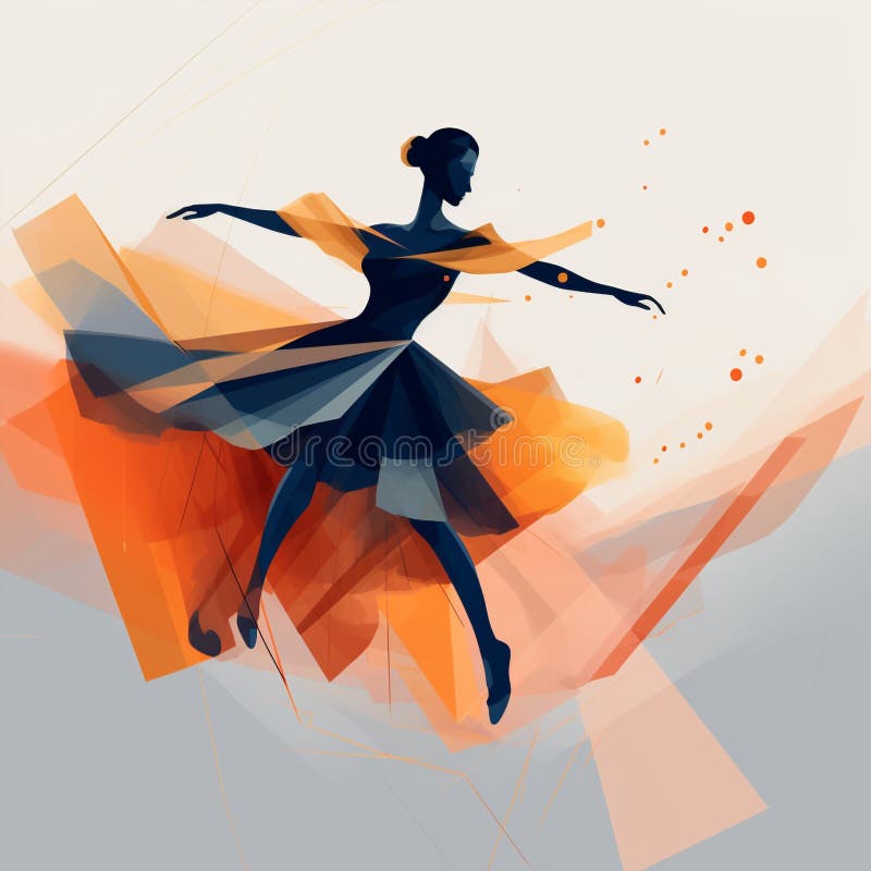 Simplicity in Motion stock illustration. Illustration of lines - 291652019