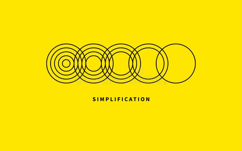 Process Simplification Stock Illustrations – 516 Process Simplification ...