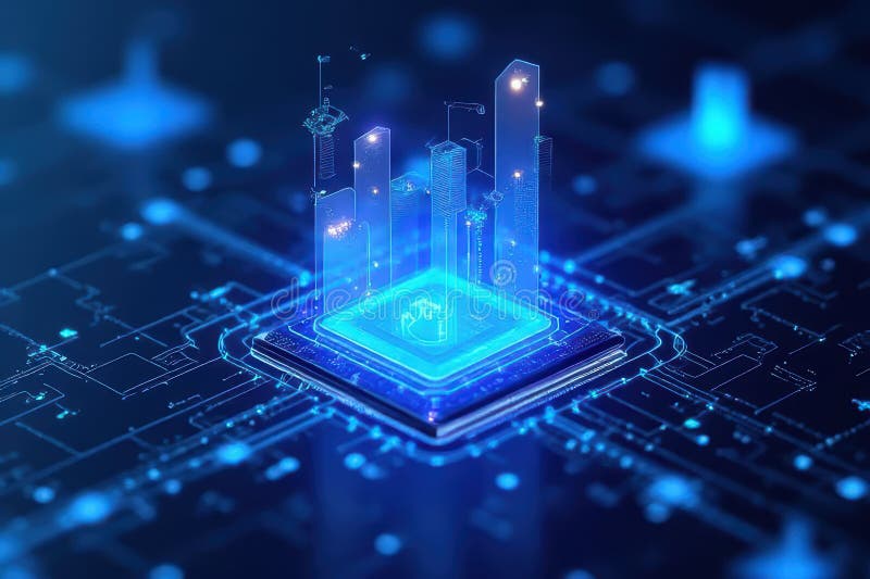 Simplified DevOps Infrastructure Diagram Stock Illustration ...