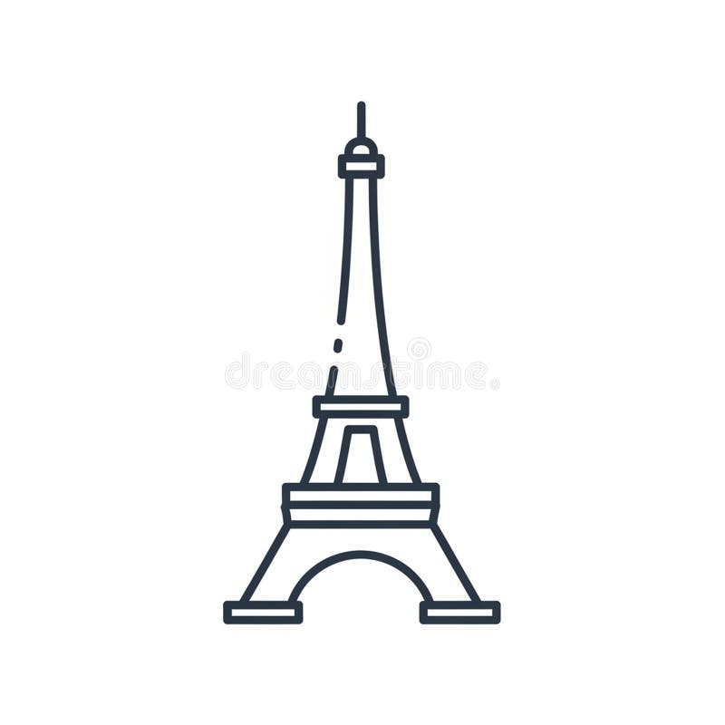 Simplified Eiffel Tower Stock Illustrations – 175 Simplified Eiffel ...