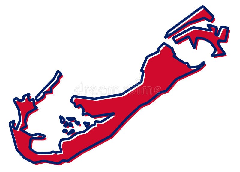 Bermuda Line Drawing Stock Illustrations – 61 Bermuda Line Drawing ...