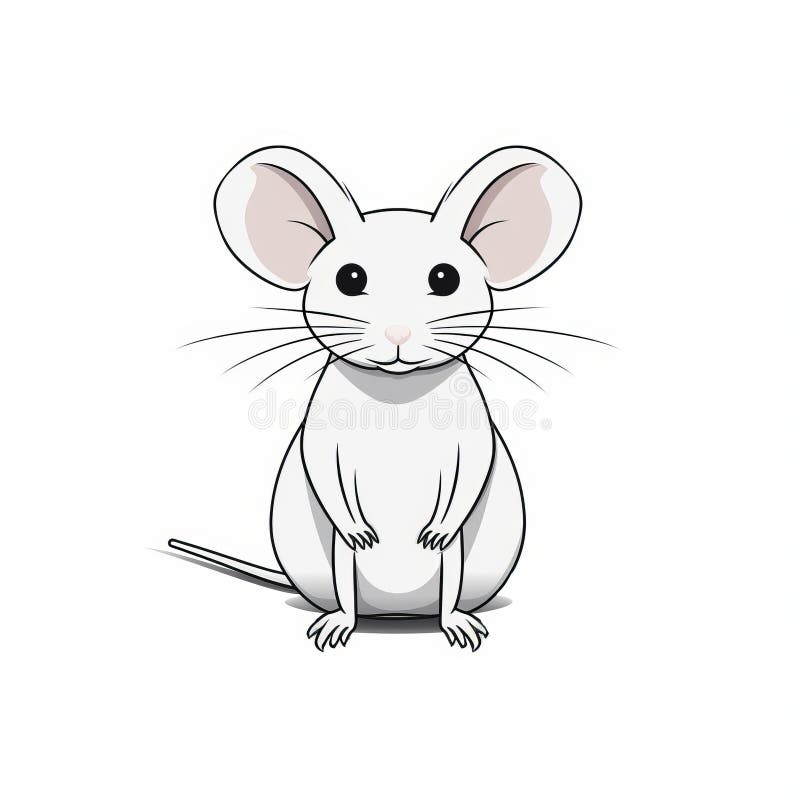 Stylized Mouse Drawing Stock Illustrations – 644 Stylized Mouse Drawing ...