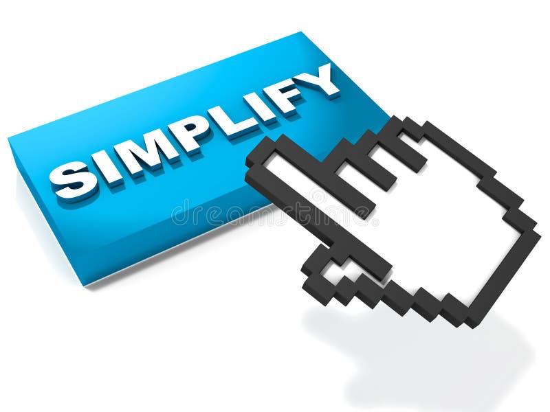 Simplify stock illustration. Illustration of button, background - 28681398