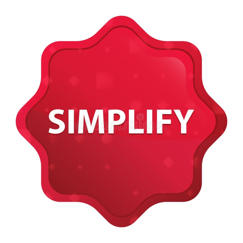 Simplify Icon Stock Illustrations – 1,286 Simplify Icon Stock ...