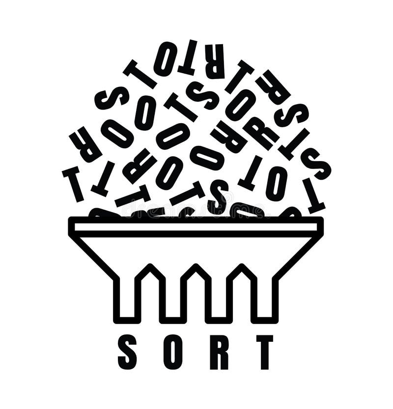 Simplifying the Complex Confusion with Word SORT Stock Vector ...