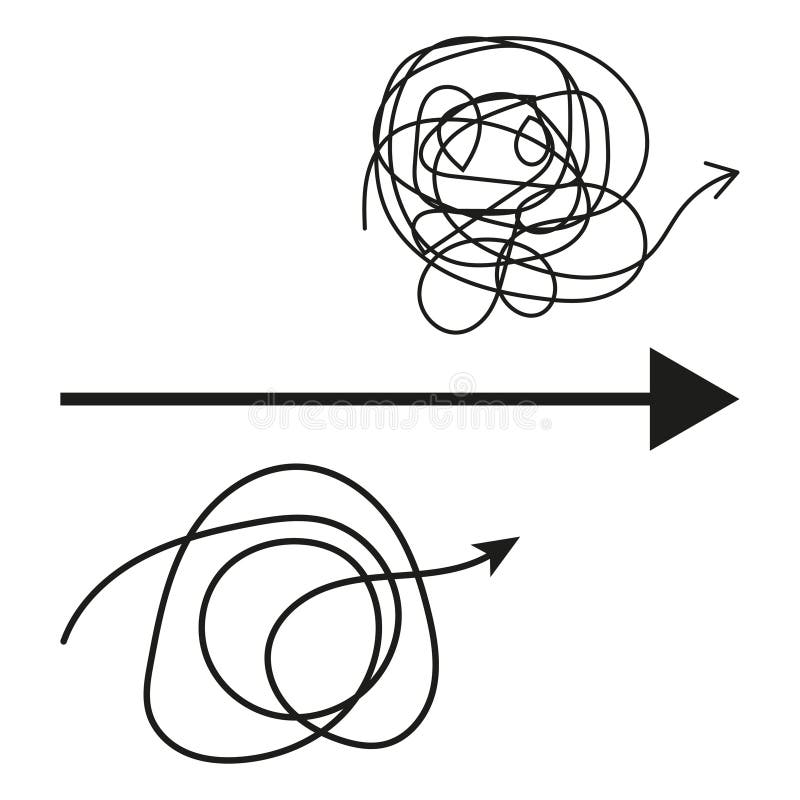 Simplifying Graphic Icons. Simplifying the Complex. Concept of Icon ...