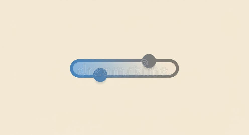 A Simplistic, Horizontal Loading Bar Design with a Gradient from Blue ...
