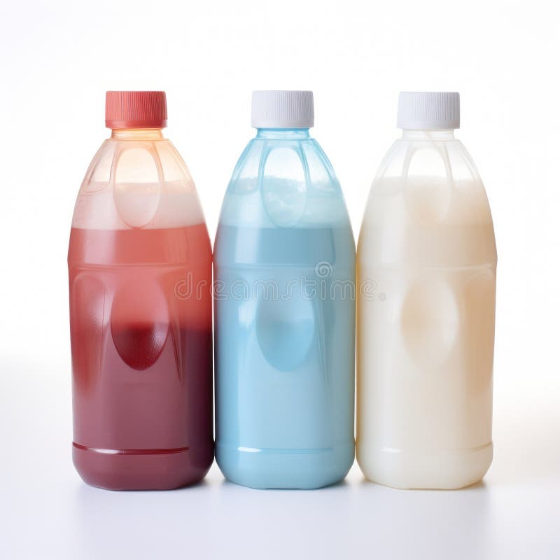 Simplistic Laundry Detergent on White Background AI Generated Stock ...