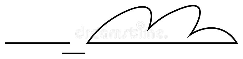 Simplistic Typography Concept with Handwriting and Signature Elements ...