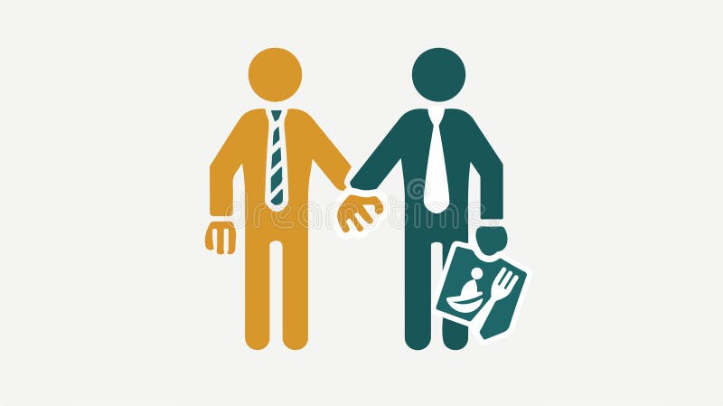 Simplistic Vector Design Showcasing a Person in Professional Setting ...